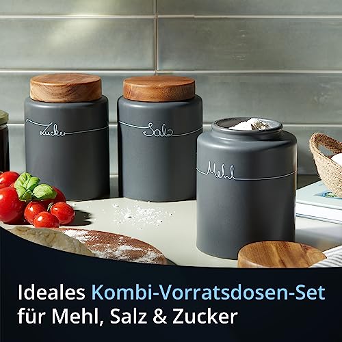 Vorratsdosen Mehl Zucker Salz