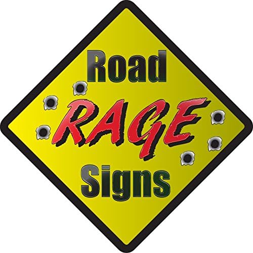 Amazon.com: Road Rage Signs - The ultimate way to show your rage while ...