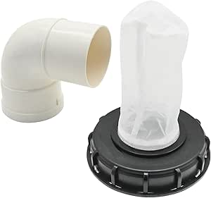 Amazon.com: EATAKWARD 345g DN150-165mm IBC Tote Cover with Nylon Filter for 275 Gallon Water ...