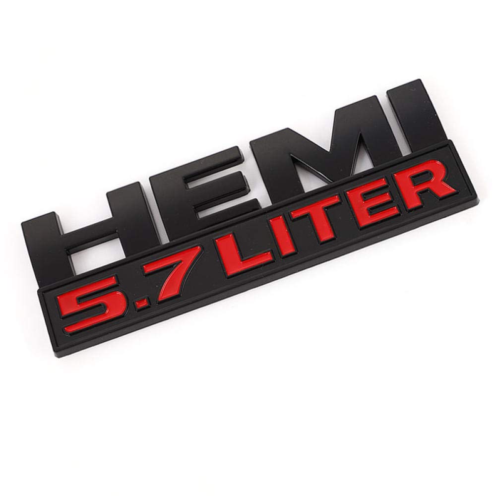 Buy 3D Car Sticker 5.7 LITER HEMI Logo Emblem Nameplate Badge Decals ...