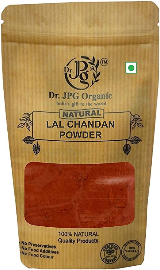 Amazon.com : Metrol Ads 100% Natural Lal Chandan Powder/Red Sandalwood ...