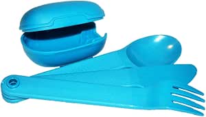 Amazon.com | Tupperware Snap Together Cutlery Utensils Fork Knife Spoon ...