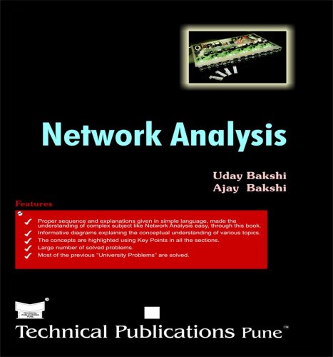 Network Analysis: U.A.Bakshi, A.V.Bakshi: 9788189411374: Amazon.com: Books
