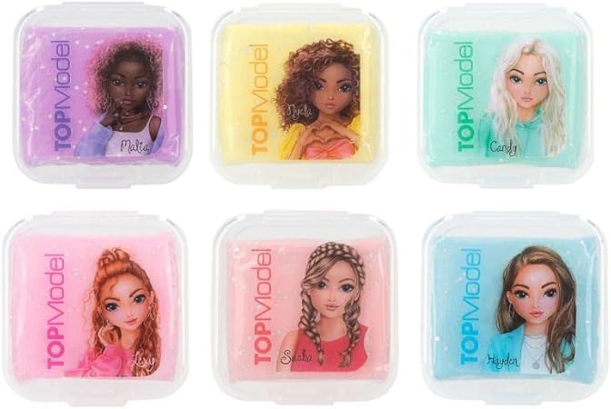 1 Stück TOPModel Knet Radiergummi in Pastell & Glitter : Amazon.de ...