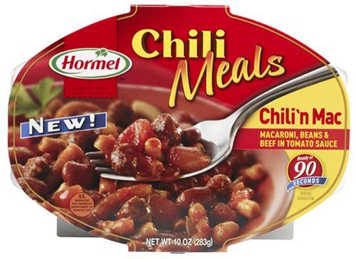 Amazon.com : Hormel Microwavable Compleats Chili Meals Chili'n Mac 10 ...