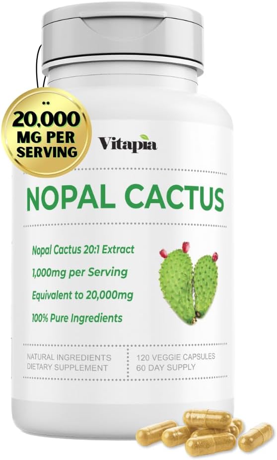 Amazon.com: Maxx Herb Organic Nopal Cactus Powder, for Healthy ...