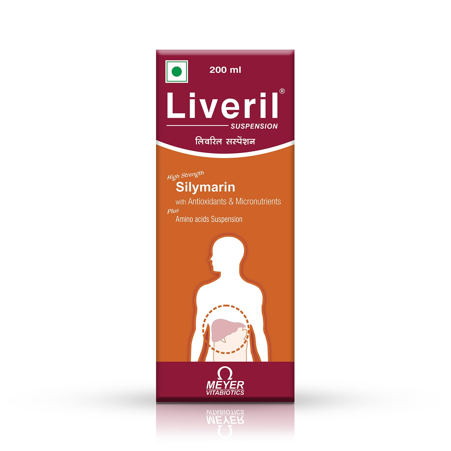 Liveril Suspension With Silymarin Extract, Amino Acids, And Vitamins ...