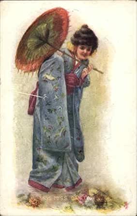 Miss Dainty Women Original Antique Postcard at Amazon's Entertainment ...