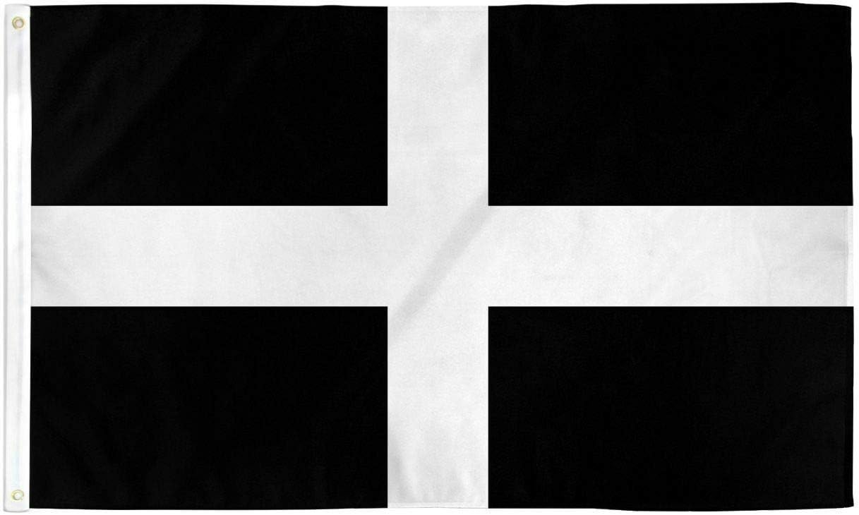 Amazon.com : 3x5 lot of 5 Cornwall Super Polyester Nylon Flag 3'x5 ...