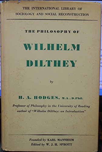 Wilhelm Dilthey - PhilosophyProfessor.com