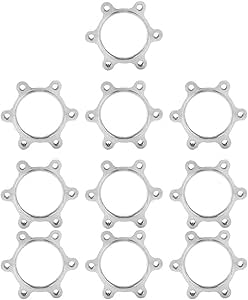 Amazon.com: Bike Threaded Hubs Disk Disc, Disc Brake Rotor 6 Bolt Rotor ...