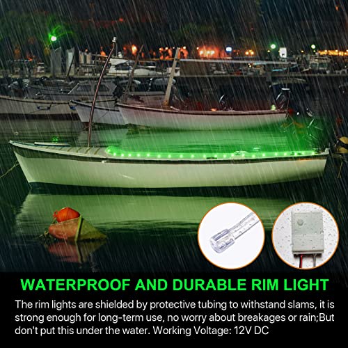 Snapklik.com : LED Boat Strip Lights, 164Ft Remote Control Boat Lights ...