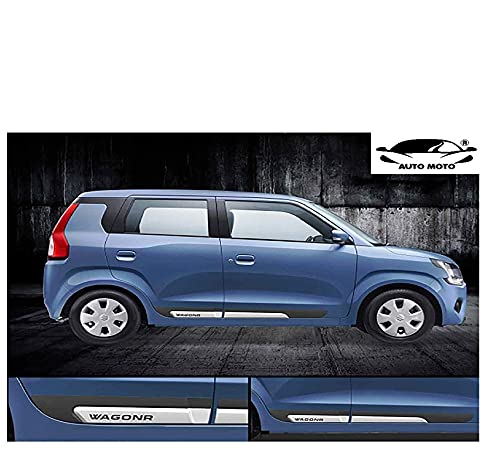 AUTOMOTO Car Proctective Body Side Cladding for Maruti Suzuki Wagon-R ...