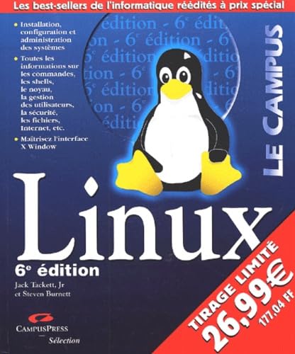 Amazon.com: Linux: 9782744012778: Jack Tackett, Steven Burnett: Books