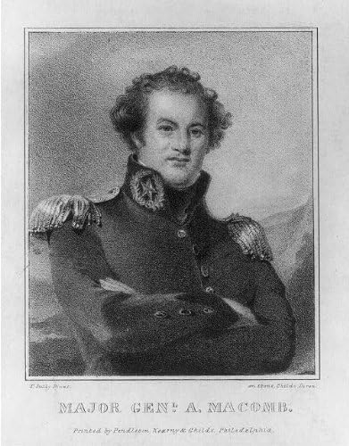 Amazon.com: Alexander Macomb,1782-1841,Commanding general,US Army ...