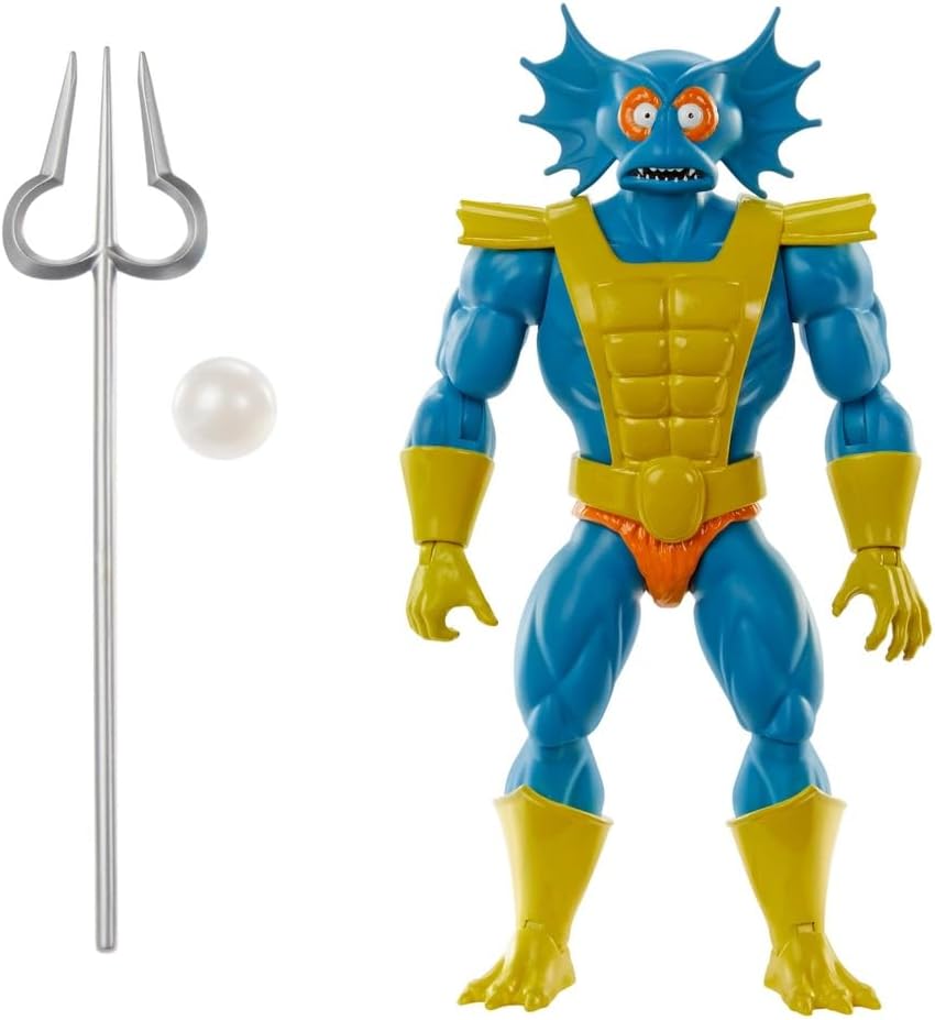 Amazon.com: Masters of the Universe Origins Toy, Mer-Man Cartoon ...