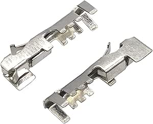 Amazon.com: ImBros 50/100/200 Pcs 12124075 12124076 Auto Crimping Wire Terminal Female Loose ...