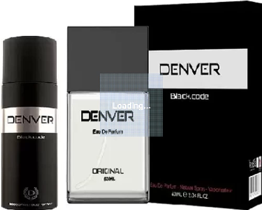 Buy Denver Black Code Liquid Eau De Parfum, 60ml & Black Code Deo, 50ml ...