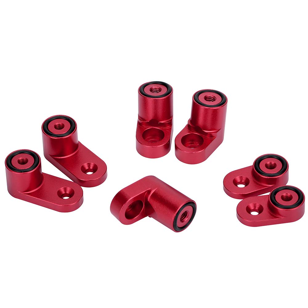 Snapklik.com : PQY Rear Wing Spoiler Riser Extendsion Kit Wing Risers ...