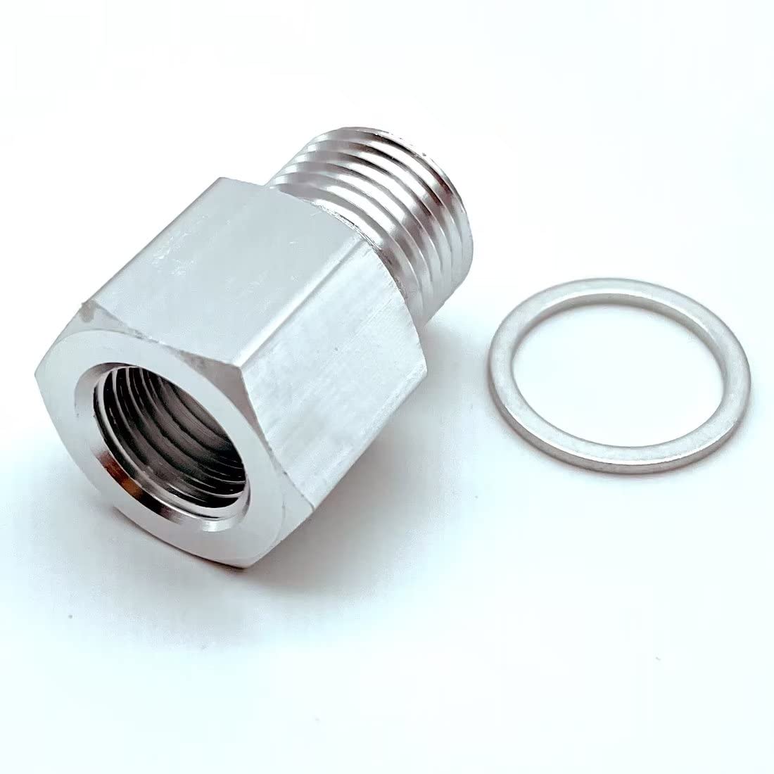 Snapklik.com : LS Swap Oil Pressure Sensor Adapter M16 1.5 To 1/4 NPT ...