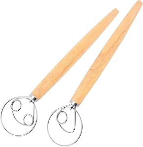 Amazon.com: KABAN Handheld Whisk | Bread Dough Mixer Hand Tool | Danish ...