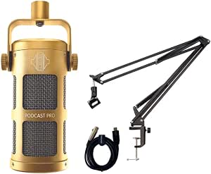 Amazon.com: SONTRONICS Podcast Ultra Unidirectional Dynamic Microphone ...