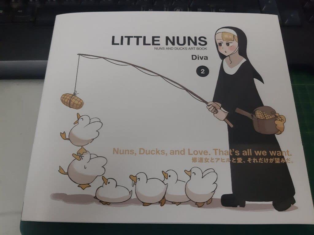 Amazon.co.jp: LITTLE NUNS NUNS AND DUCKS ART BOOK 2 : Diva: Japanese Books