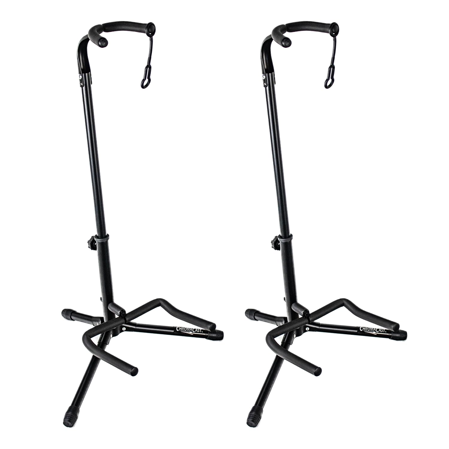 Snapklik.com : ChromaCast Upright Guitar Stand 2-Tier Adjustable