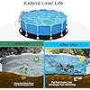 Amazon.com : SUPERFASTRACING 18 Foot Round Swimming Pool Liner Pad Pre ...