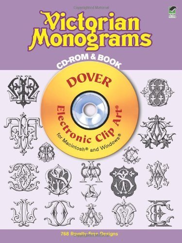 Victorian Monograms: Dover: 9780486995892: Amazon.com: Books
