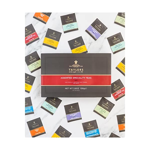 Taylors of Harrogate Assorted Specialty Teas Box , 48 count (Pack of 1 ...