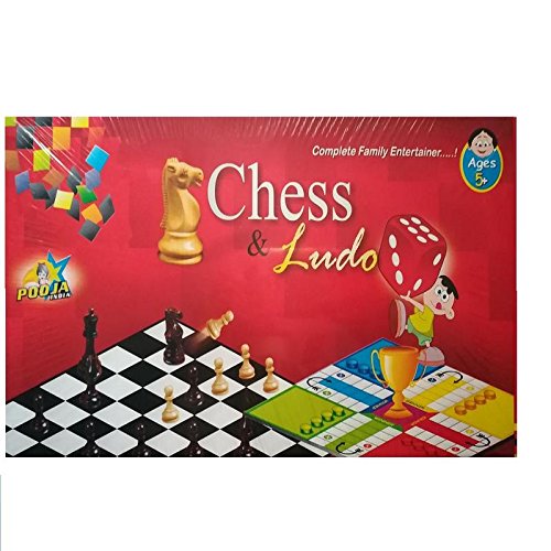 Chess & Ludo Complete Game Set Board Games : Amazon.in: Toys & Games