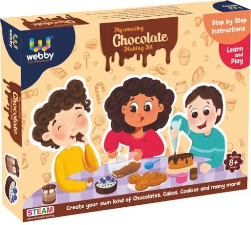Buy Webby DIY My Amazing Chocolate Making Kit, Educational & Learning ...