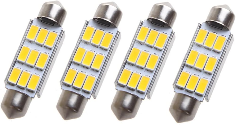 Live-wire-direct Bright White 16 SMD LED Car Interior Festoon Dome ...