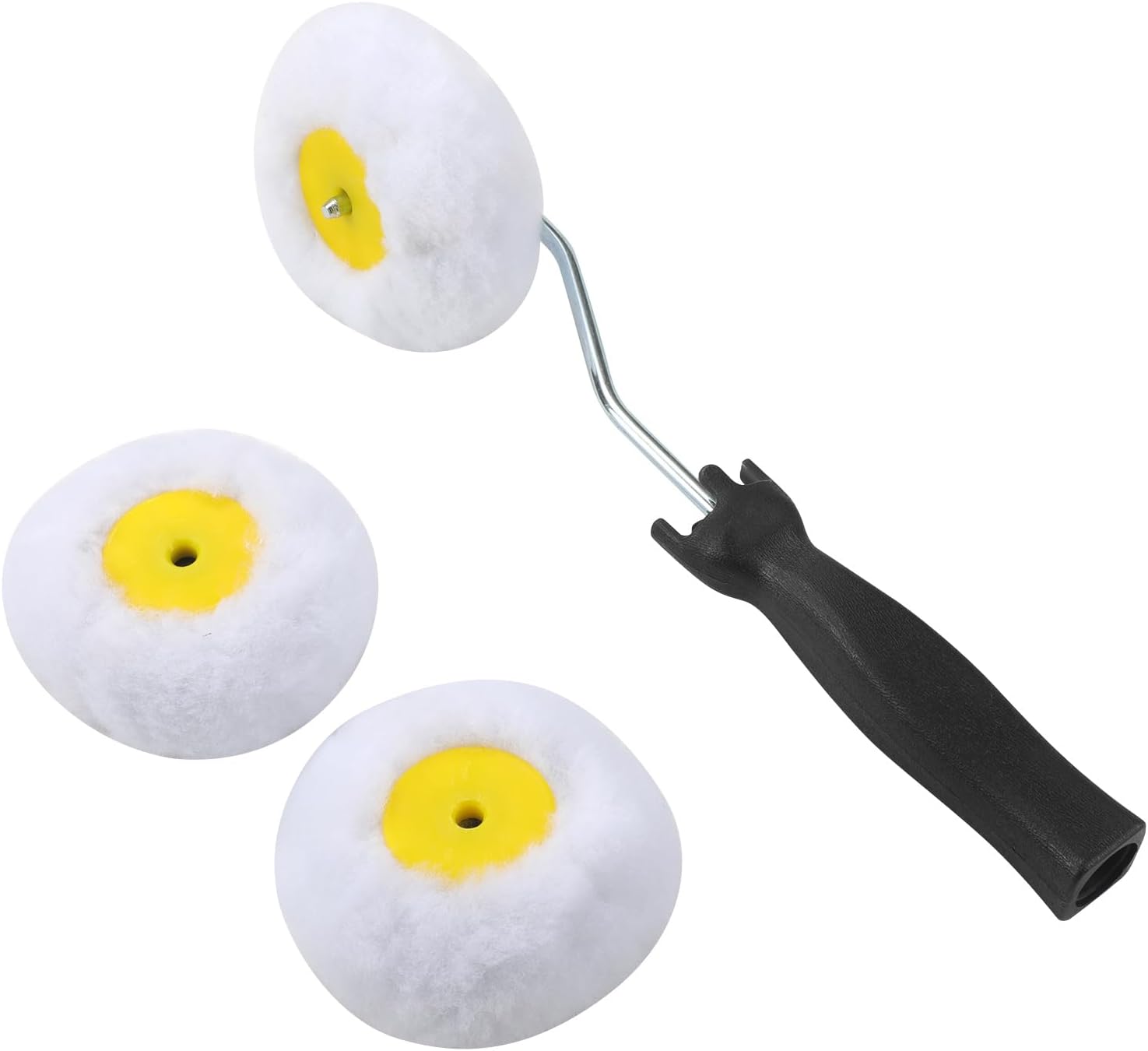 Pipe Paint Roller with Frame, Pipe Painter Refill, Smart Roller Kit for ...