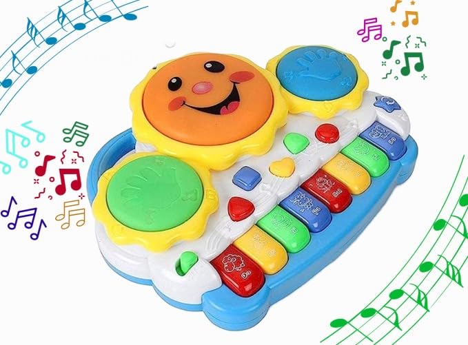 Buy Kavi Enterprise Drum Keyboard Musical Toys, Multi Color with ...