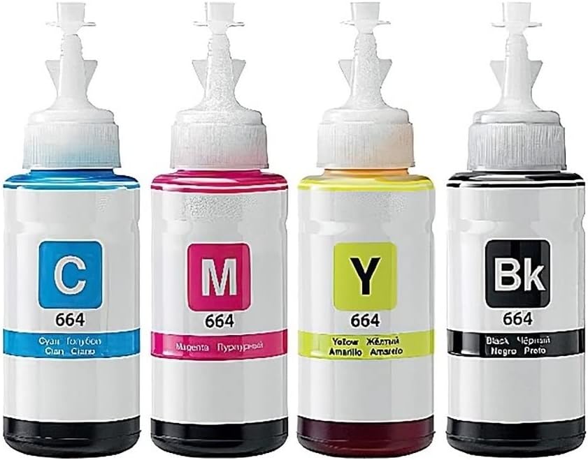 Ink Cartridge Ink 664 Multicolor Ink Bottle Compatible Printer for L130 ...