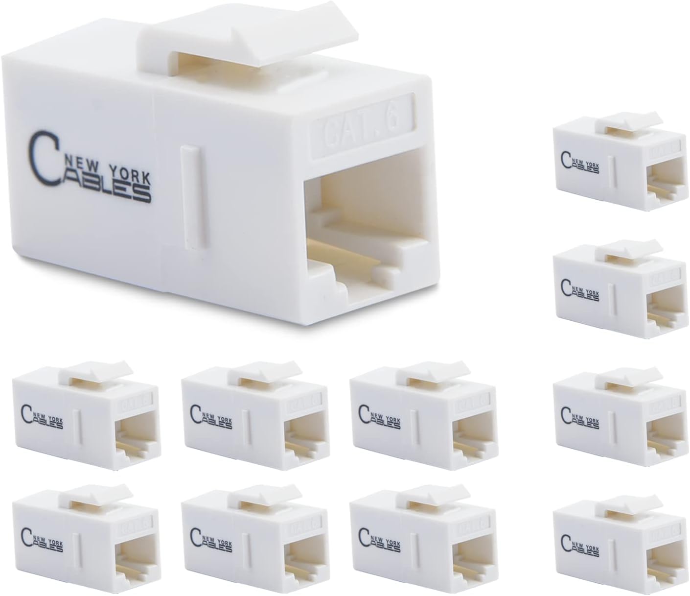 Amazon.com: RJ45 Coupler, IIABC Ethernet Coupler 3 Pack, in Line ...