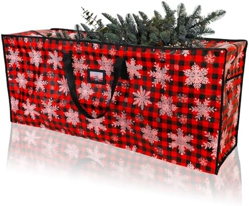 Christmas Tree Storage Bag,Plastic Waterproof Christmas Tree Bag Large ...