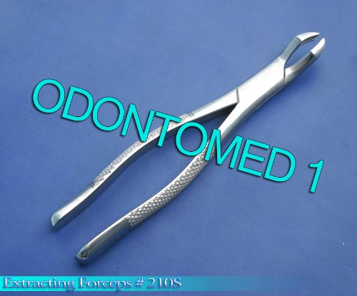 Amazon.com: Extracting Forceps 210s Upper Molars Dental Surgical ...