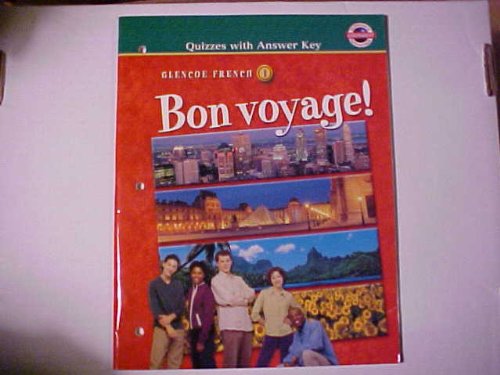 Quizzes With Answer Key (Glencoe French 1 Bon Voyage): Conrad J ...