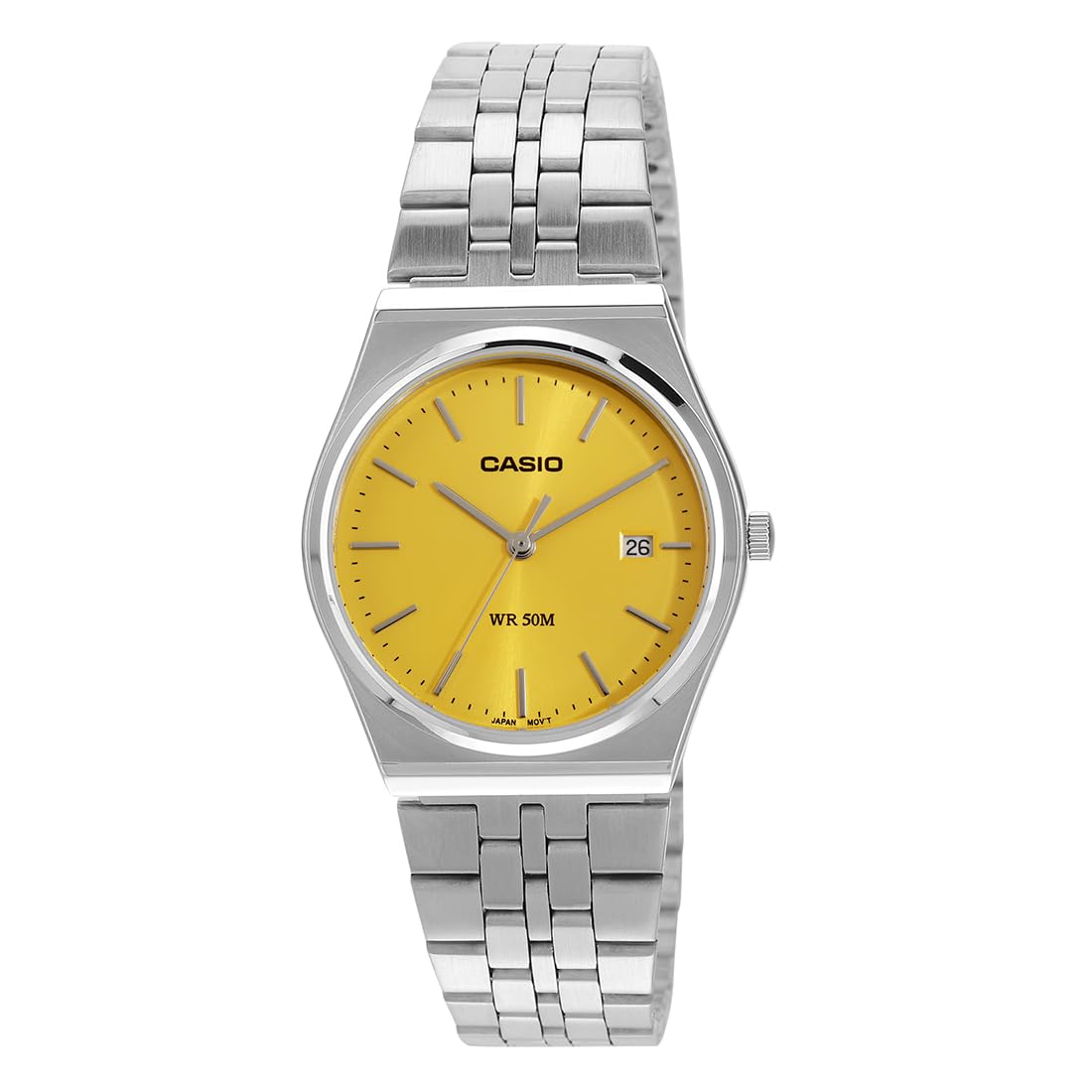 Buy Casio Enticer Analog Yellow Dial Men MTP-B145D-9AVDF (A2238) at ...