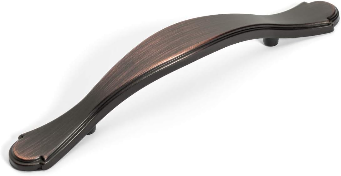 Dynasty Hardware P-80008-10B Arched Cabinet Hardware Pull Aged Oil ...