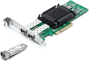 Amazon.com: 25G PIC-E Network Card with 25GBASE-SR Transceiver, NIC ...