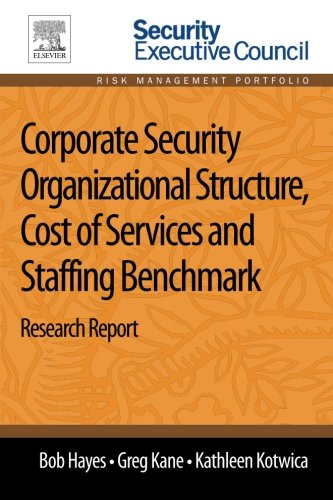 Corporate Security Organizational Structure,... by Hayes, Bob
