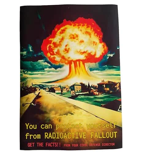 Amazon.com: Atomic Blast Poster 1950s Style Art Nuclear Explosion Print ...