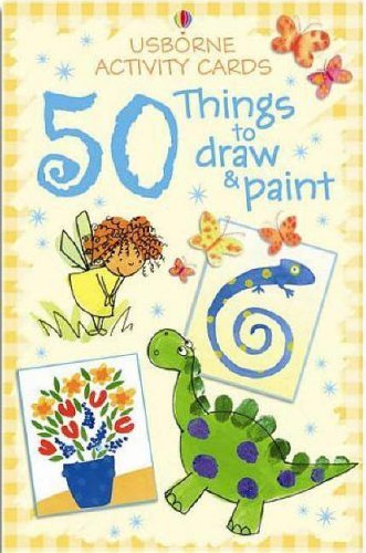 Activity Cards: 50 Things to Draw and Paint: 9780746070468: Amazon.com ...