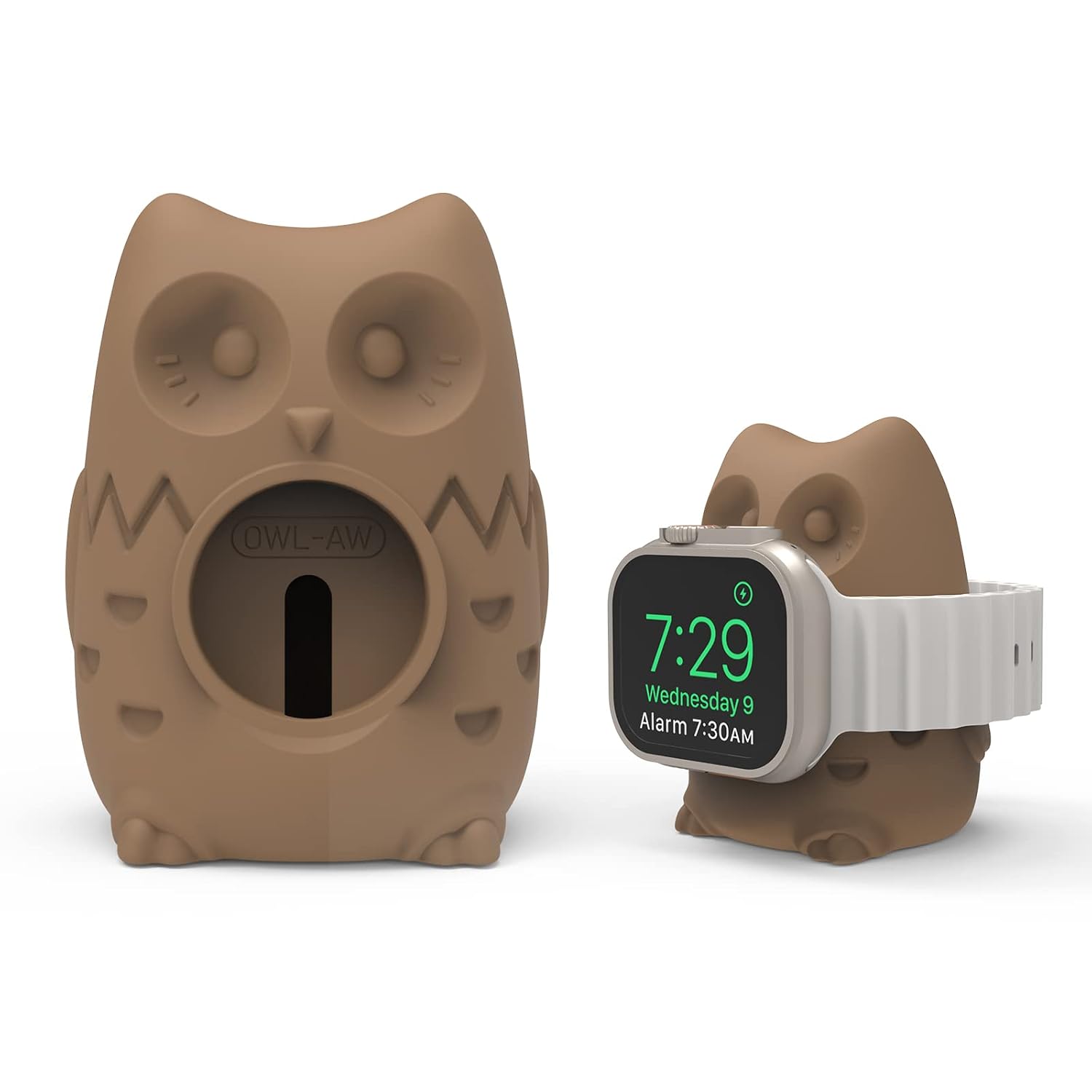 Amazon.com: SIKAI CASE Cute Owl iWatch Charger Stand Compatible with ...