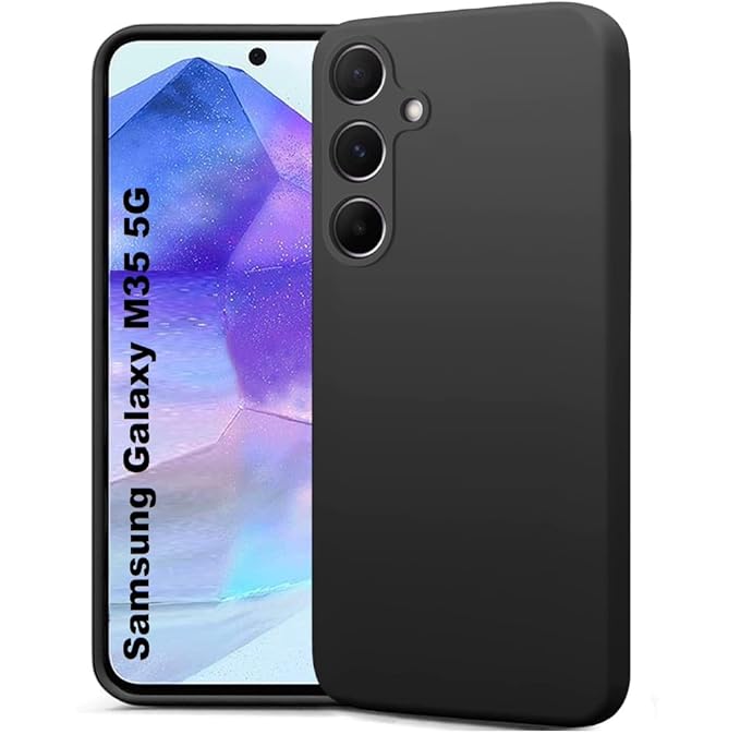 AARALHUB Thermoplastic Polyurethane Samsung Galaxy M35 5G Back Cover ...