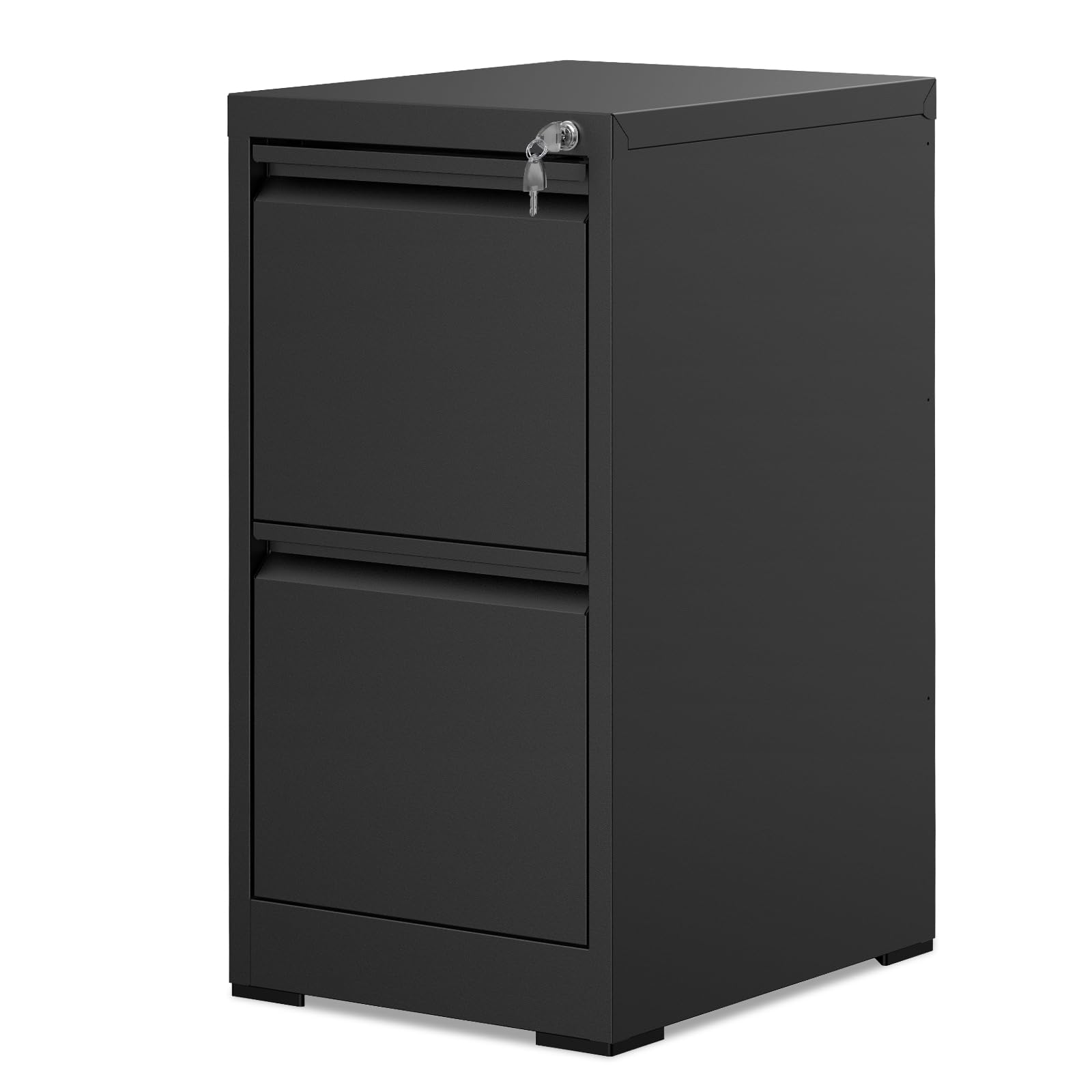 Amazon.com: 2 Drawer File Cabinet with Lock, Vertical Metal Filing ...